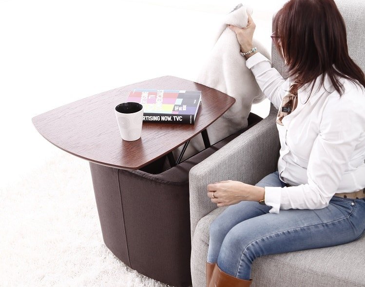 Fama Tab Lucas Lifting Top Coffee Table | Mia Stanza