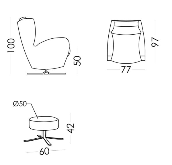 Fama Romeo Chair | Fabric Options | Mia Stanza