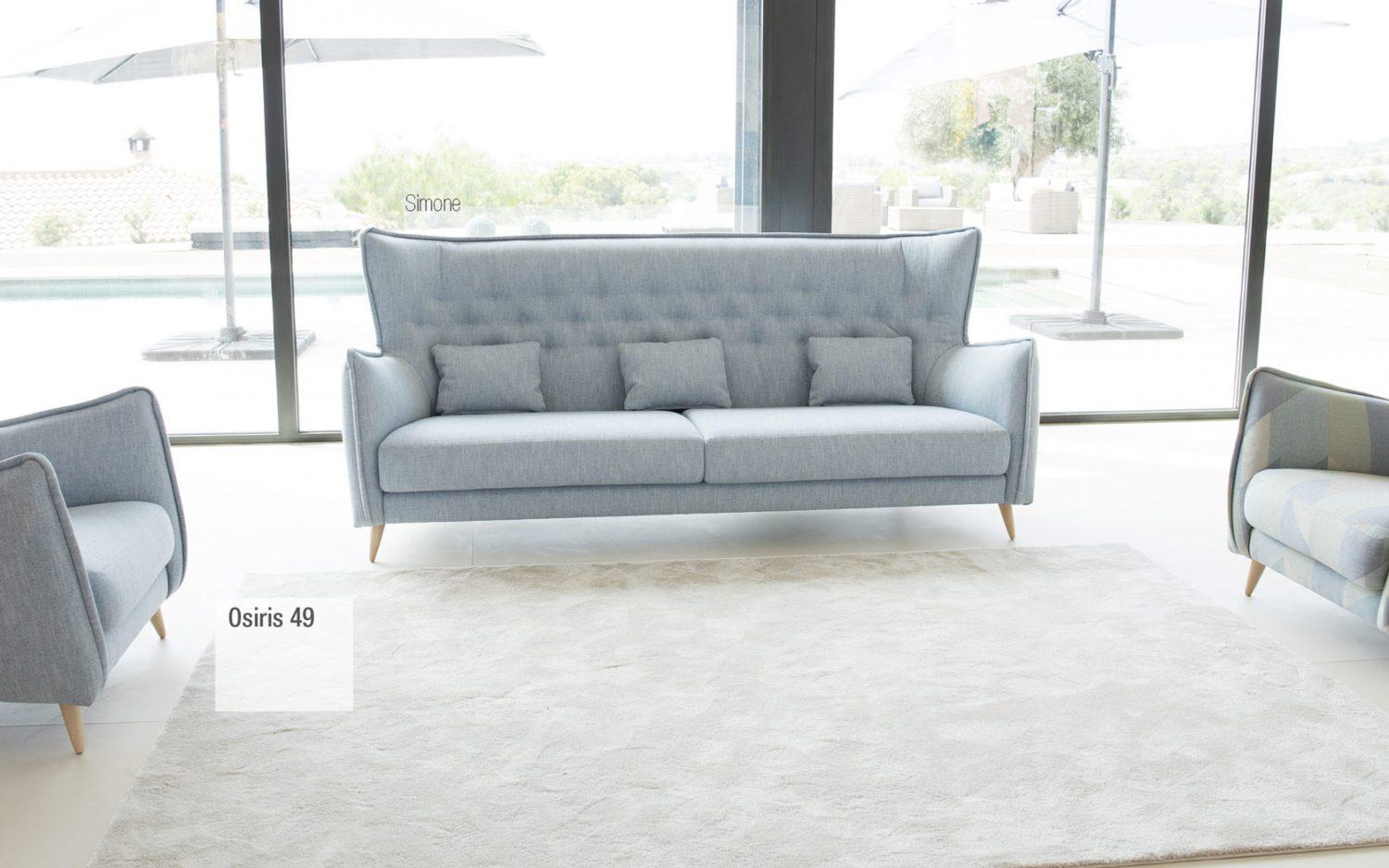 Simone B12 4 Seater Split Sofa from Fama | Mia Stanza