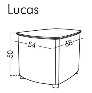 Fama Tab Lucas Lifting Top Coffee Table | Mia Stanza