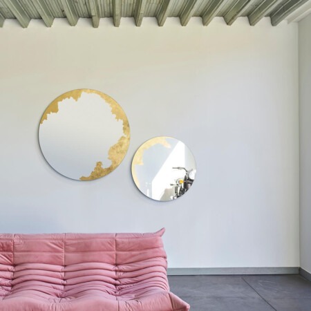 Ornato round M from Deknudt Mirrors | Mia Stanza