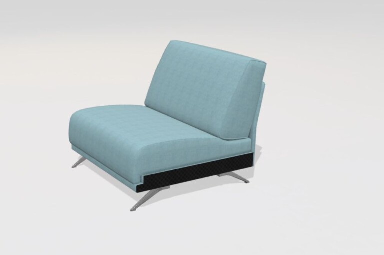 Boston M armless Module from Fama | Mia Stanza