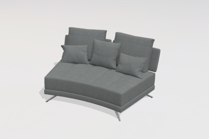 Pacific V Armless Module from Fama | Mia Stanza